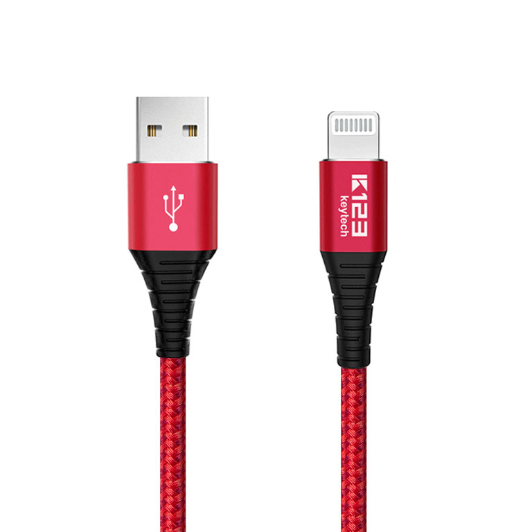 Apple Lightning Charger Data Cable MFi Certifed Nylon Braided 2.4A C89 ...